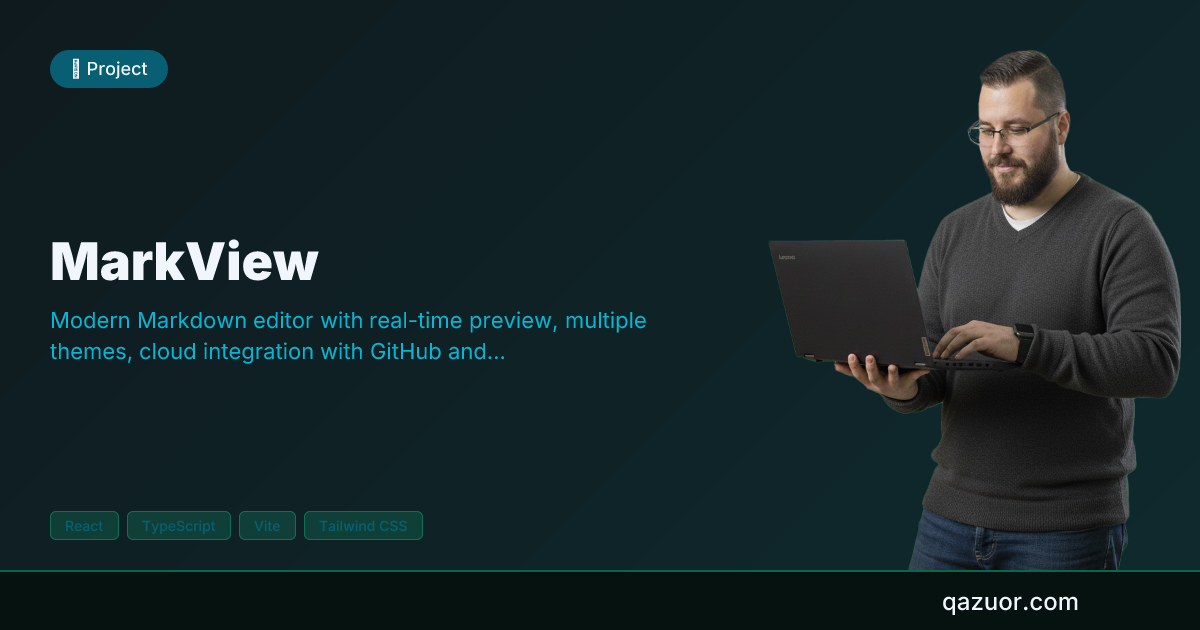 MarkView - Featured Projects | qazuor.com - Full Stack Developer