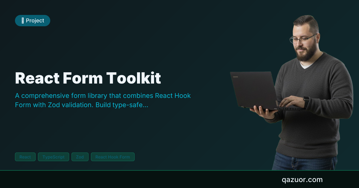React Form Toolkit - Featured Projects | qazuor.com - Full Stack Developer